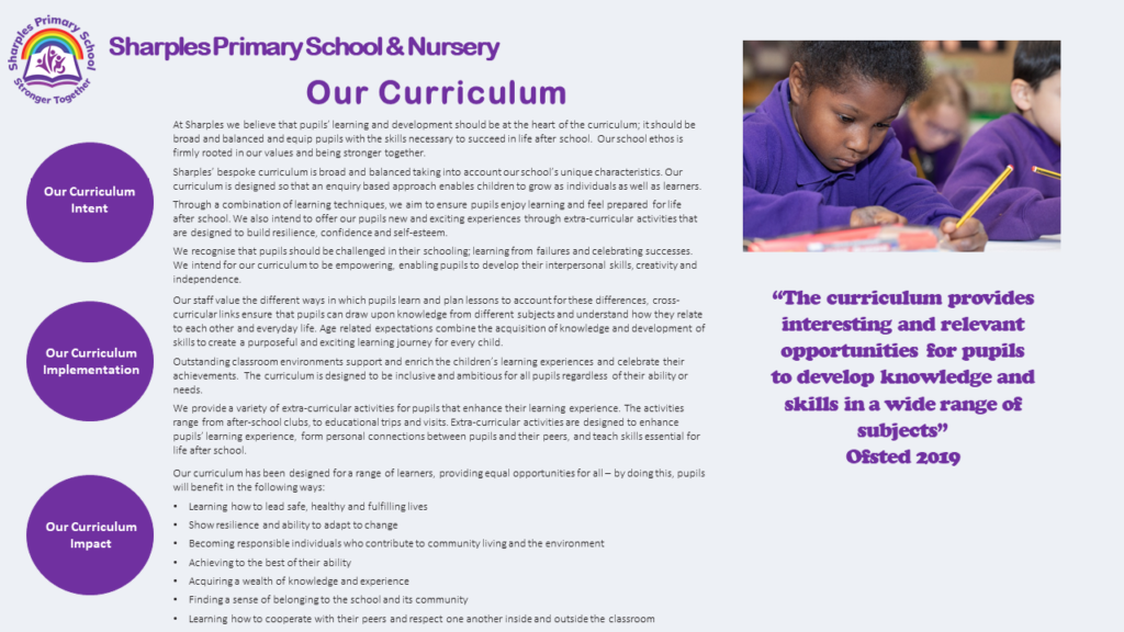 Our Curriculum